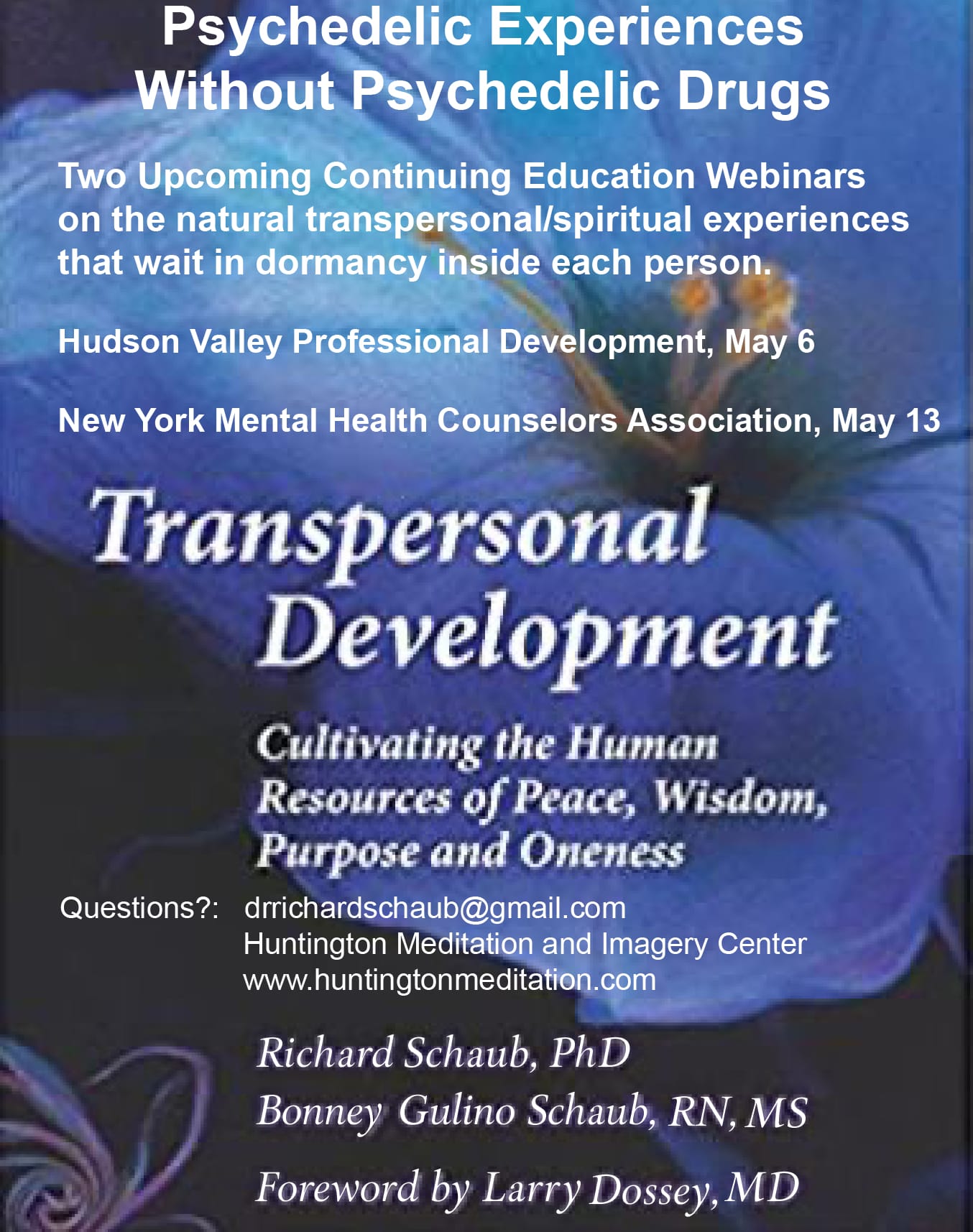 Psychedelic Experiences Without Psychedelic Drugs - American Holistic Nurses